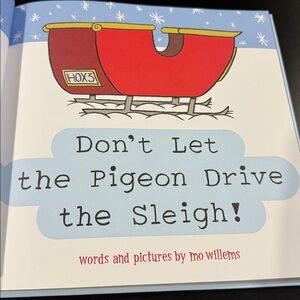 Other | Dont Let The Pigeon Drive The Sleigh By Mo Willems Hardcover ...